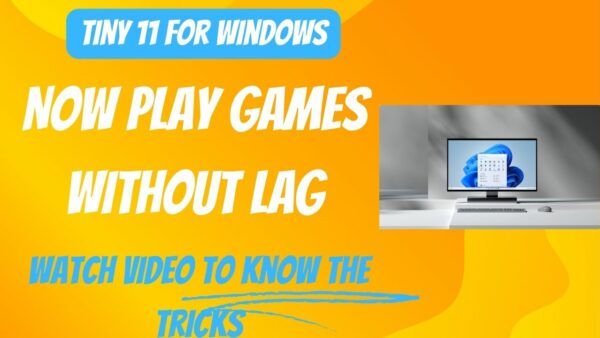 What Is Tiny 11 For Windows | Play Games On Tiny 11 Without Lag ...