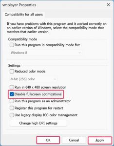 How To Enable Or Disable Fullscreen Optimizations For Games In Windows 11 - Hawkdive.com