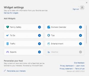 How To Add Or Remove Widgets In Windows 11 - Hawkdive.com