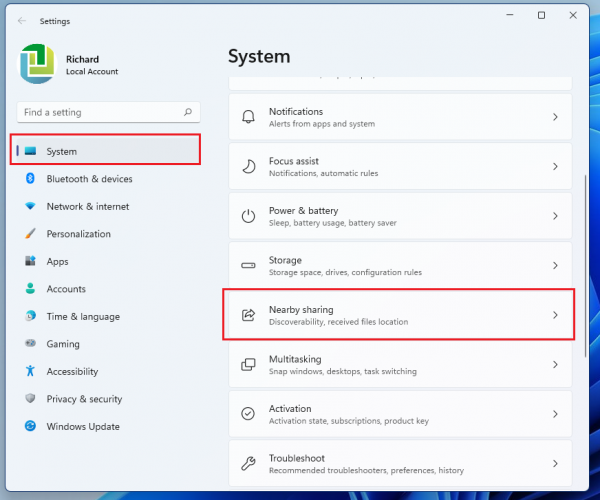 How To Share Files Via Nearby Sharing In Windows 11 - Hawkdive.com